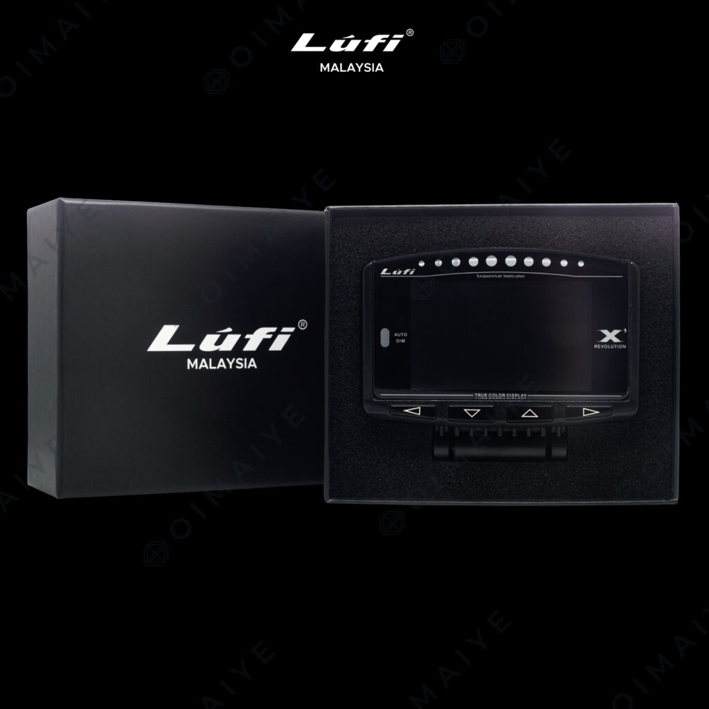 LUFI X1 Revolution OBD2 Meter Gauge - Lufi Malaysia