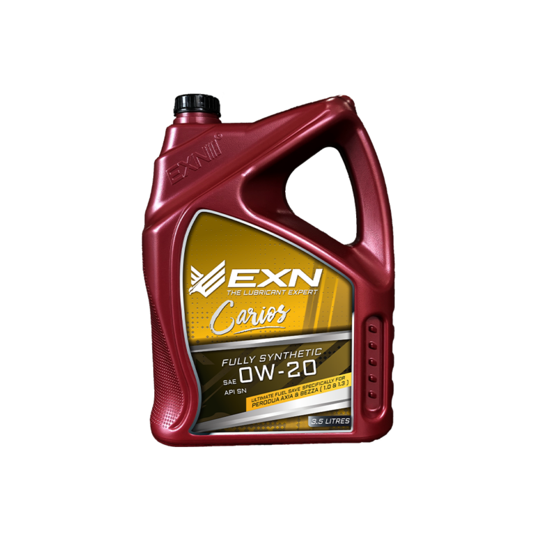 EXN - CARIOS SAE 0W20 - FULLY SYNTHETIC 3.5L - Lufi Malaysia