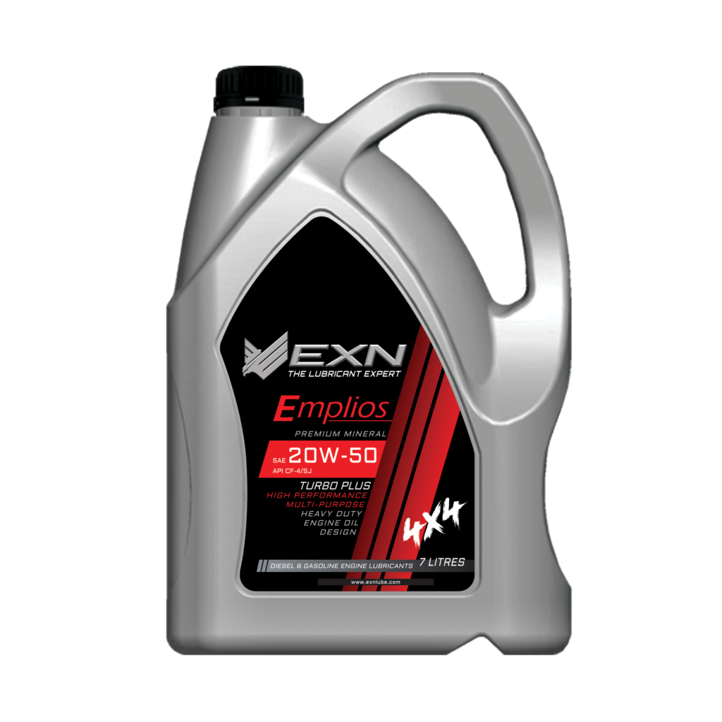 EXN - EMPLIOS SAE 20W50 - MINERAL - 5,000 7L - Lufi Malaysia
