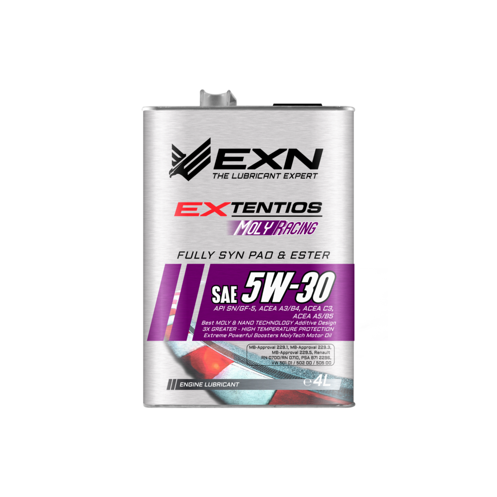 EXN - EXTENTIOS MOLYRACING SAE 5W30 4L - Lufi Malaysia