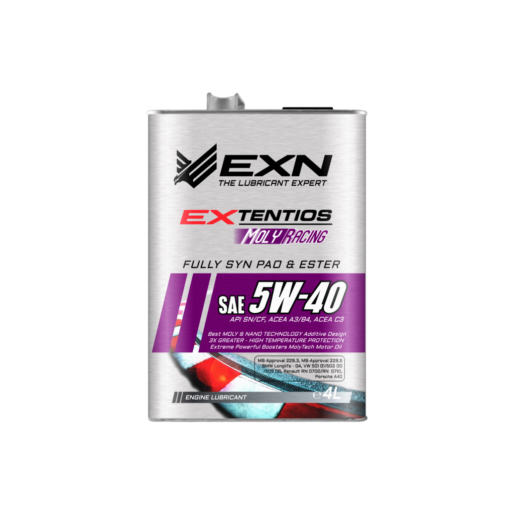 EXN - EXTENTIOS MOLYRACING SAE 5W40 4L - Lufi Malaysia